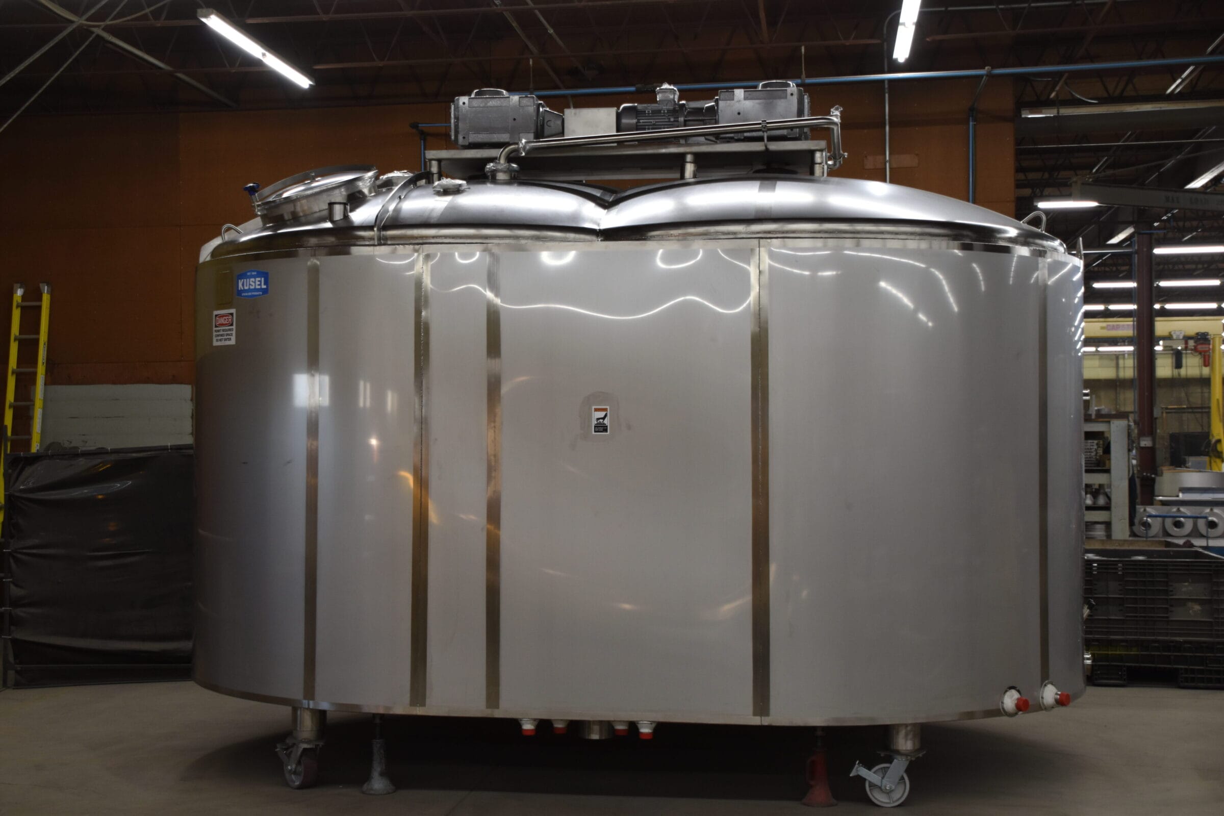 “Cook Rite” / Double O Enclosed Cheese Vats | Stainless Steel Equipment